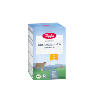 TOPFER piena maisījums līdz 6 mēn.,ekoloģisks LACTANA BIO 1, 600 g ...
