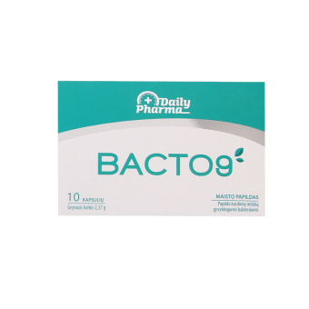 DAILY PHARMA BACTO 9, kapsulas, 10 gab. | euroaptieka.lv
