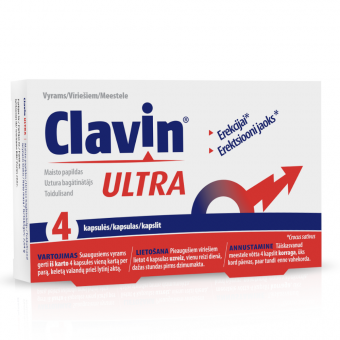 CLAVIN ULTRA, 4 kapsulas | euroaptieka.lv