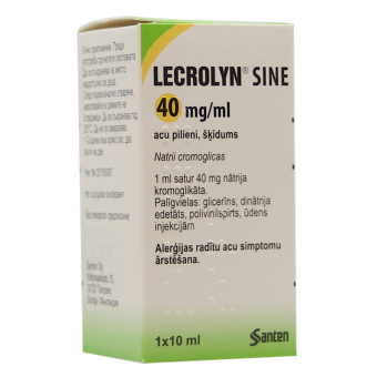 LECROLYN SINE 40 mg/ml acu pilieni, 10 ml | euroaptieka.lv