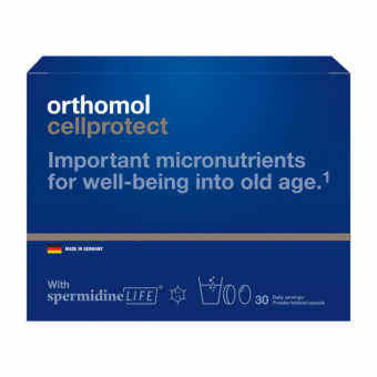 ORTHOMOL pulveris+tabletes+kapsulas CELLPROTECT, 30 gab. | euroaptieka.lv