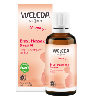 WELEDA eļļa krūšu masāžai, sildīšanai un stimulēšanai MOTHER, 50 ml ...