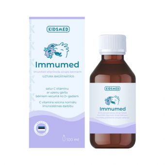 KIDSMED сироп для иммунитета IMMUMED, 100 мл | euroaptieka.lv