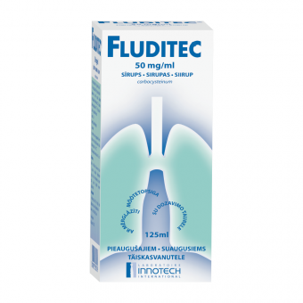 FLUDITEC 50 mg/ml sīrups, 125 ml, N1 | euroaptieka.lv