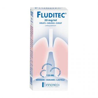 FLUDITEC 20 mg/ml sīrups, 125 ml, N1 | euroaptieka.lv