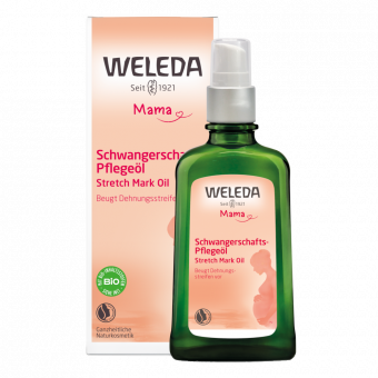 WELEDA pretstriju masāžas eļļa visiem ādas tipiem MOTHER, 100 ml ...