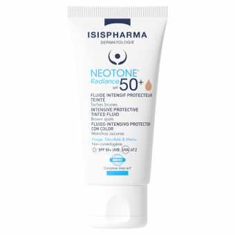 ISISPHARMA tonēts aizsargfluīds pigmentācijas plankumiem NEOTONE,SPF50 ...