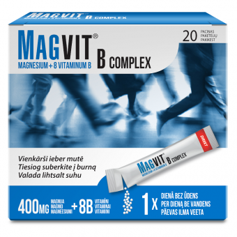MAGVIT B COMPLEX granulas, 20 paciņas | euroaptieka.lv