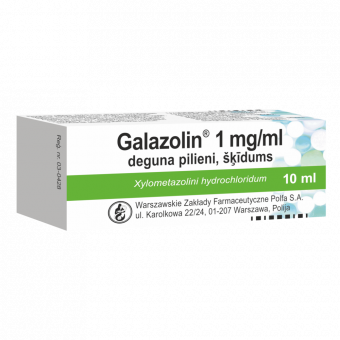 GALAZOLIN 1 mg/ml deguna pilieni, 10 ml | euroaptieka.lv