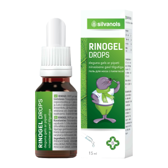 Rinogel Drops гель для носа с пипеткой, 15 мл | euroaptieka.lv