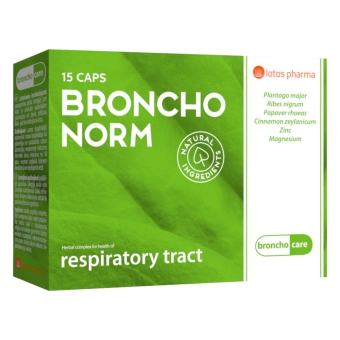 BRONCHONORM kapsulas, 15 gab. | euroaptieka.lv