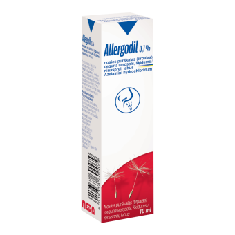 ALLERGODIL 0,1% deguna aerosols, 10 ml | euroaptieka.lv