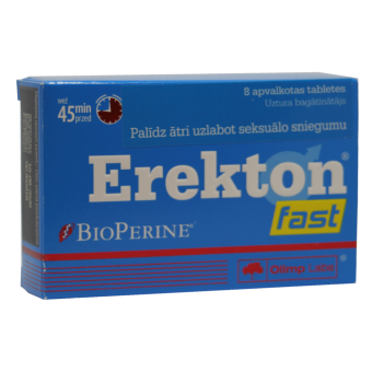 OLIMP LABS EREKTON FAST tabletes, 8 gab. | euroaptieka.lv
